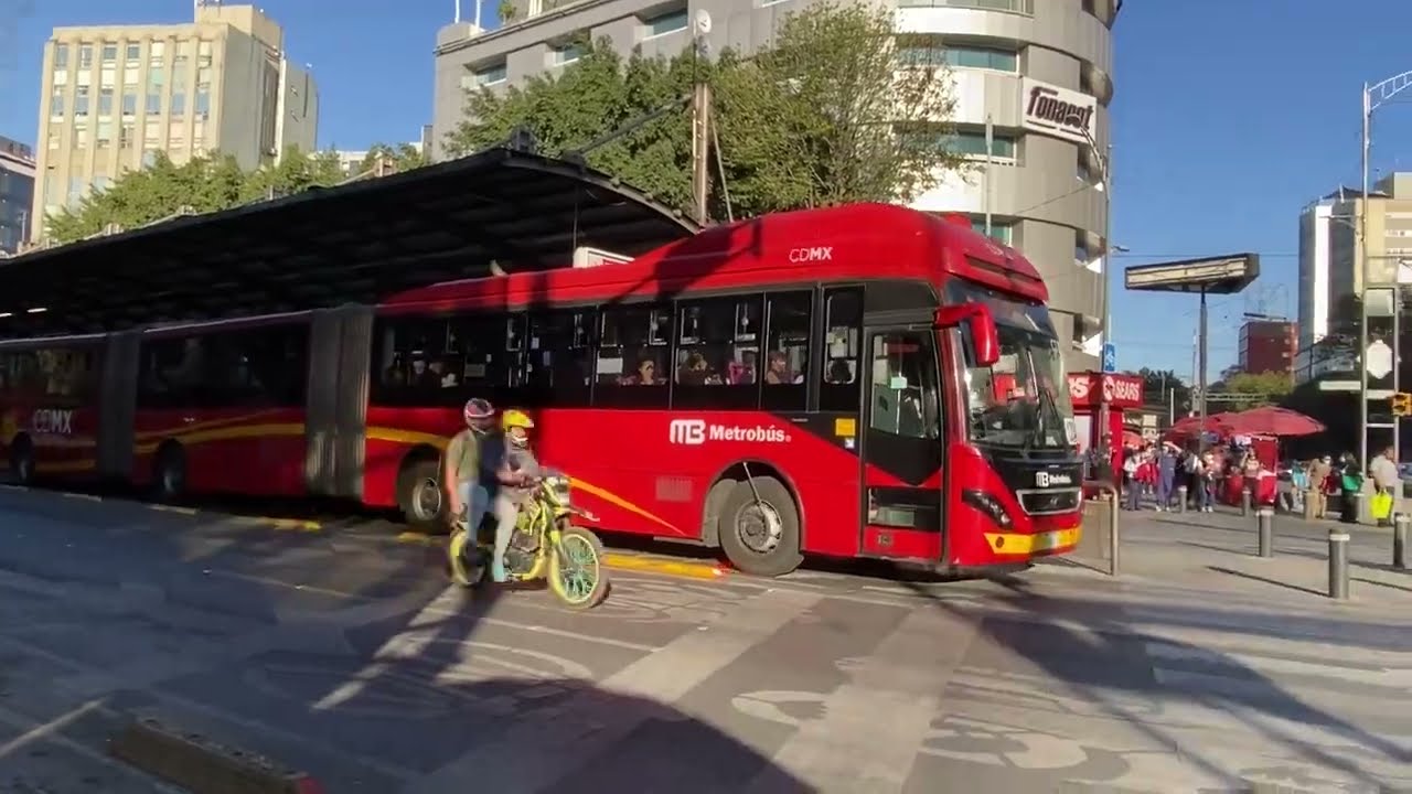 Mexico City Mexico | Exploring the MetroBus CDMX at Chilpancingo ...