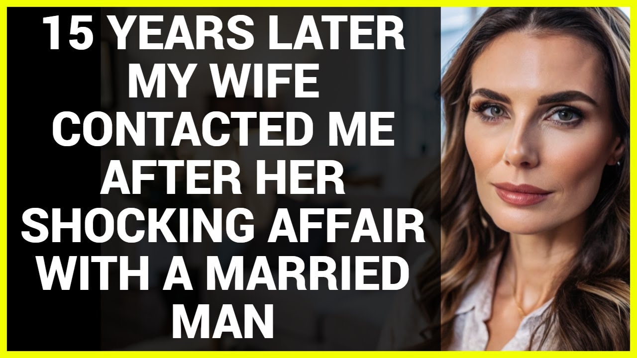 15 YEARS LATER MY WIFE CONTACTED ME AFTER HER SHOCKING AFFAIR WITH A ...