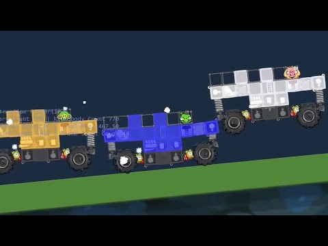 Hummer Race and Crashes - Bad Piggies Mod 2022