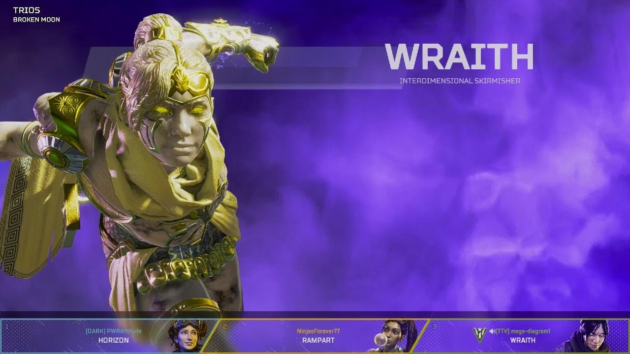 Apex Legend wraith main first (half) - YouTube