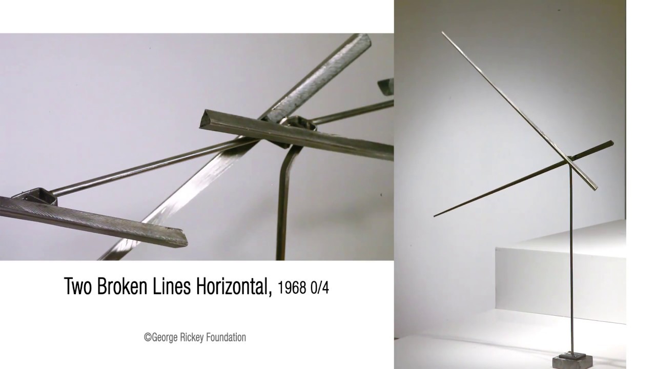 George Rickey Kinetic Sculptures | Marlborough Fine Art London - YouTube