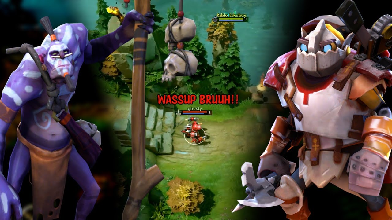 Clockwork v Witch Doctor - The Ultimate Dota 2 Battle - YouTube