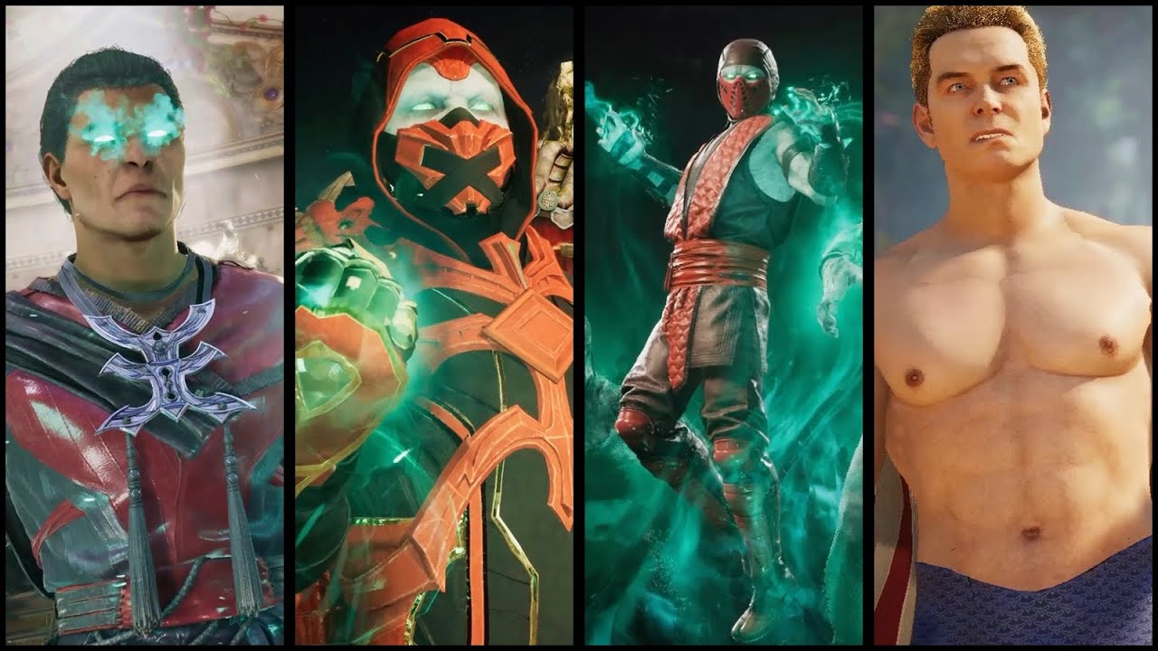 Ermac (Reborn, MK11, MK2 & Cyber) & Homelander (Shirtless) - Skin Mod ...