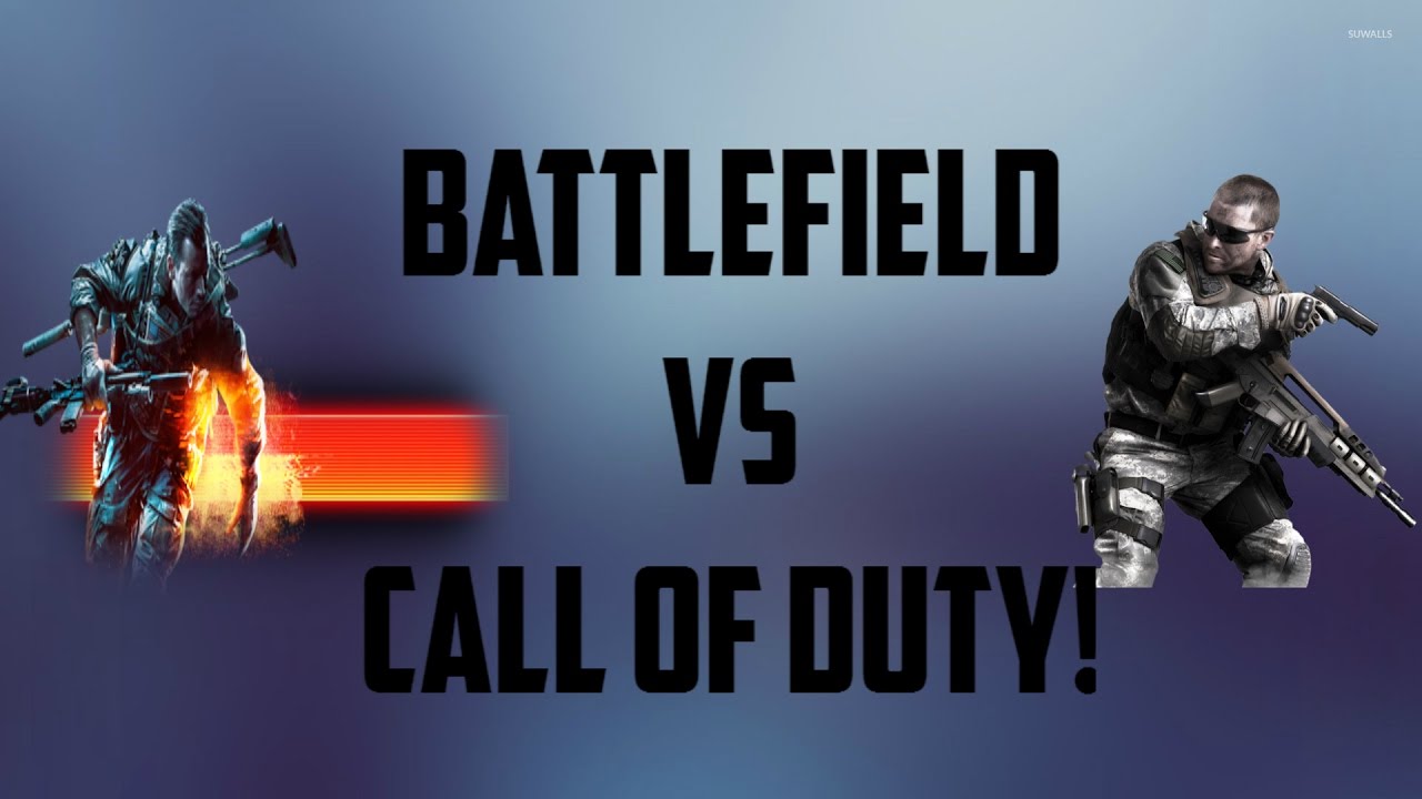 Battlefield vs Call of duty - YouTube