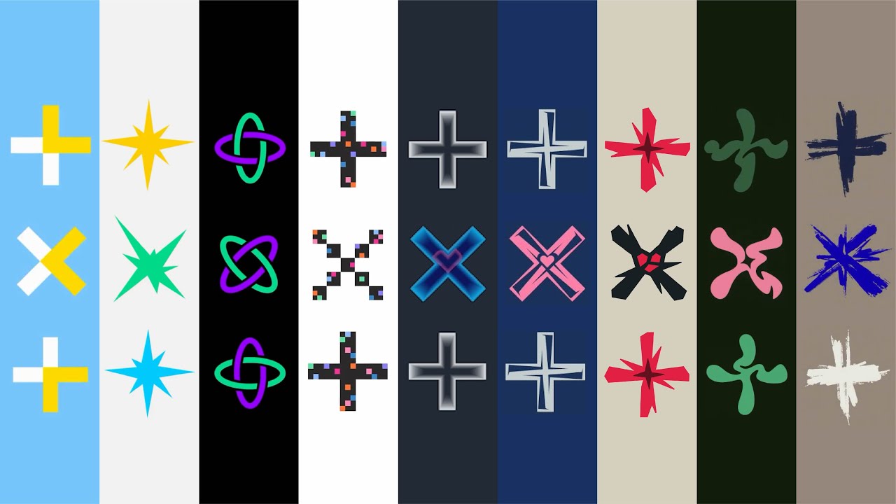 txt logo evolution (tdc: star to tnc: freefall) - YouTube