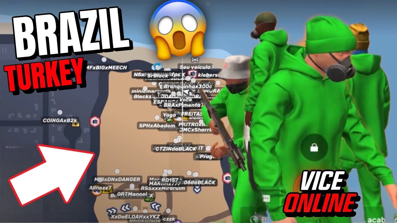 ERA PRA SER BRAZIL VS TURKEY NO VICE ONLINE 😅 🇧🇷 🇹🇷 - YouTube