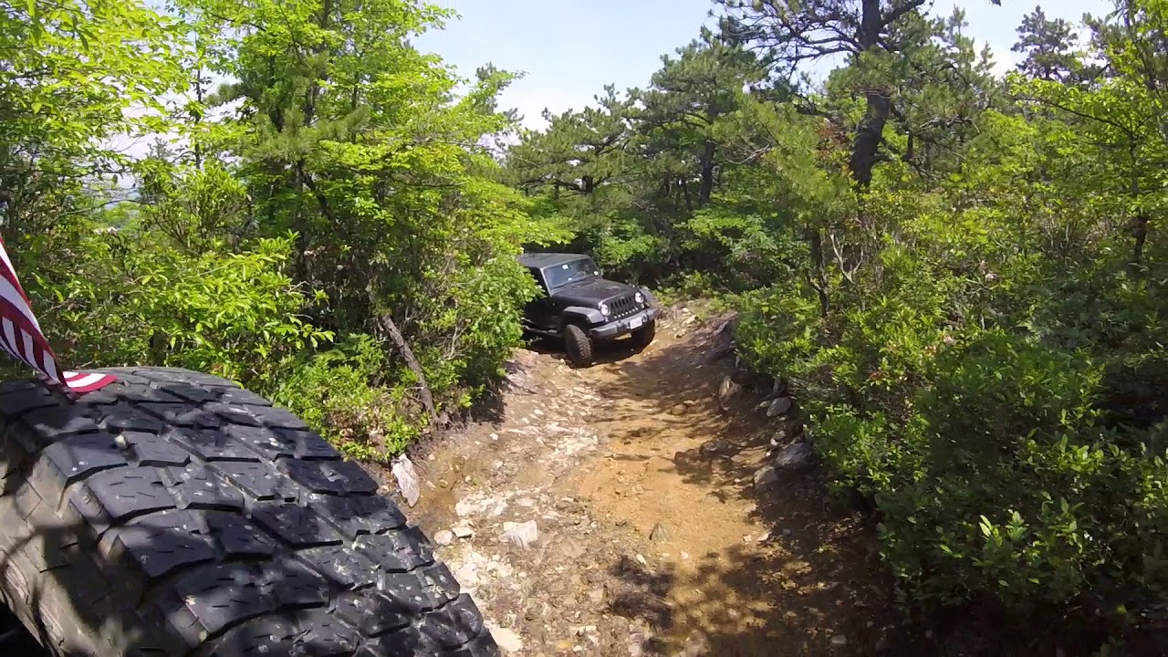 BIG LEVELS jeep trail 06/10/2018 part4 - YouTube