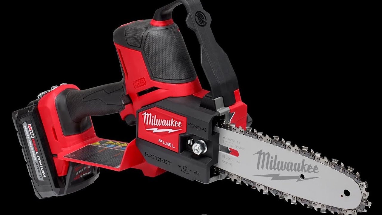 New Milwaukee Tool M18 FUEL HATCHET 8” Pruning Saw - YouTube
