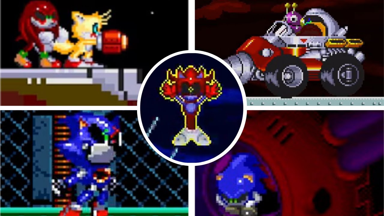 Sonic.Hex Infected Menace -Todos los Jefes (Versión 1.2.9) - YouTube