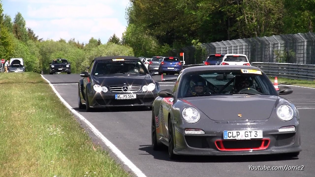 Exotic Cars Accelerating! - R8 V10 C63 AMG Black Series SLS 997 GT3 RS ...