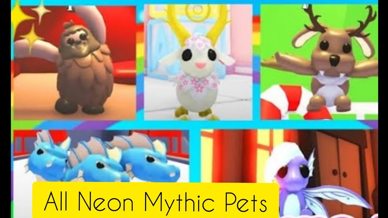 All Neon Mythic Pets! - YouTube