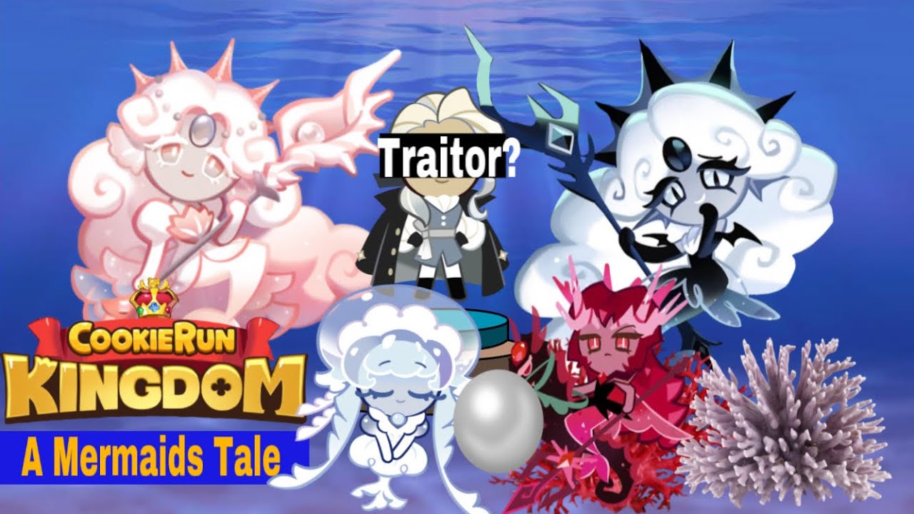 Cookie Run: Kingdom A Mermaids Tale Reacts To White Pearl Cookie 2 ...