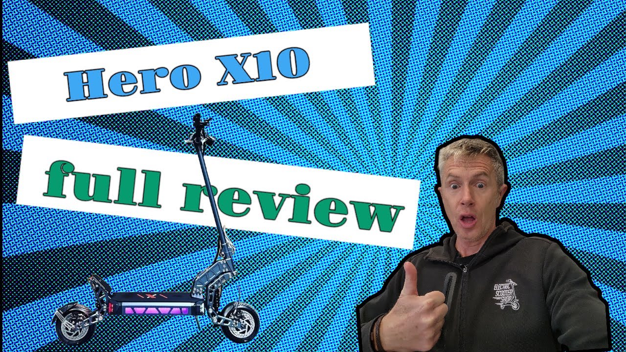 Hero X10 scooter review - YouTube