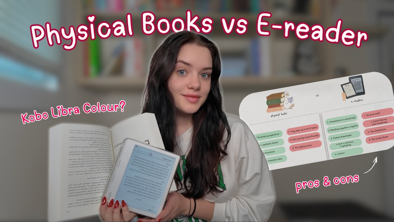 Physical Books vs eReaders 📖 My Honest Pros + Cons - YouTube