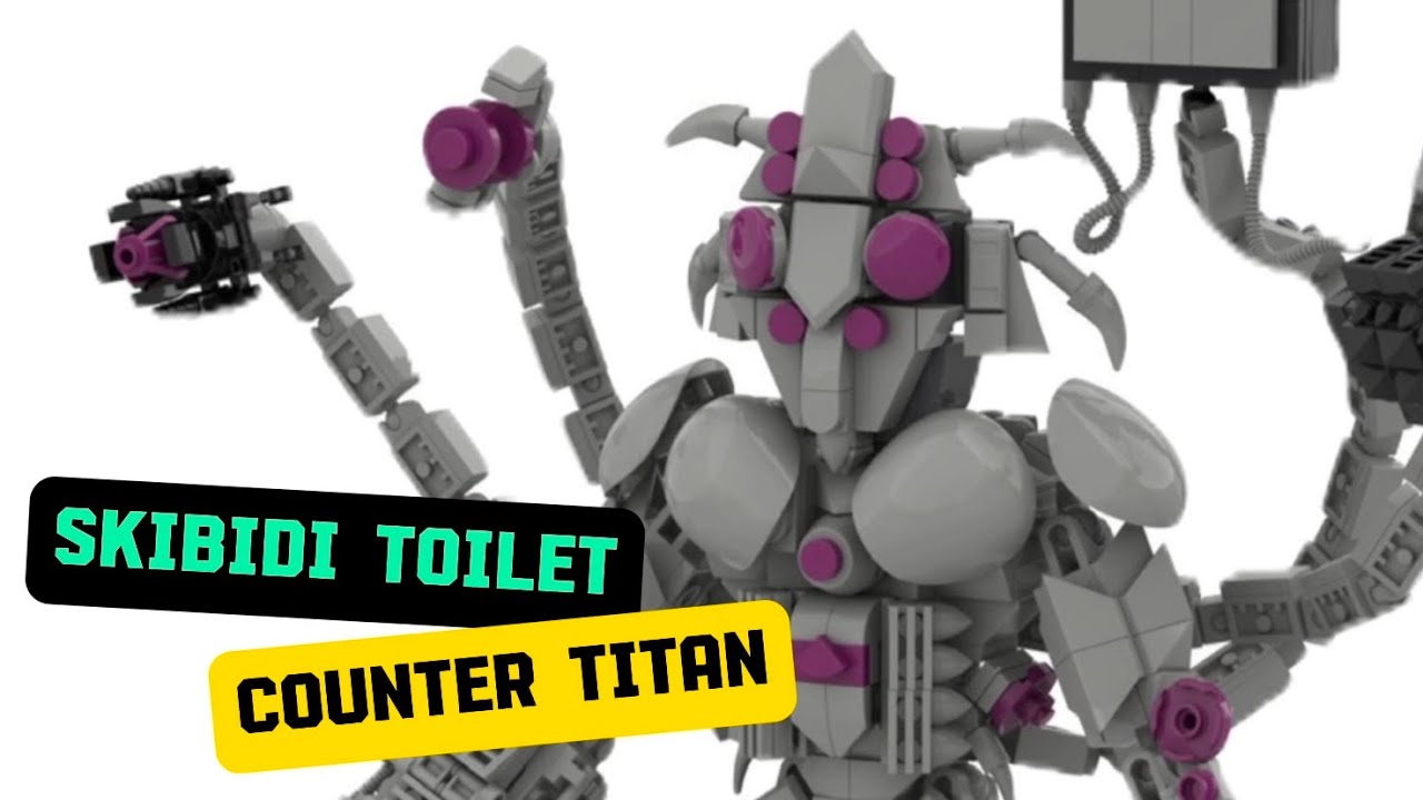 Skibidi Toilet LEGO - Counter Titan Speed Build - YouTube