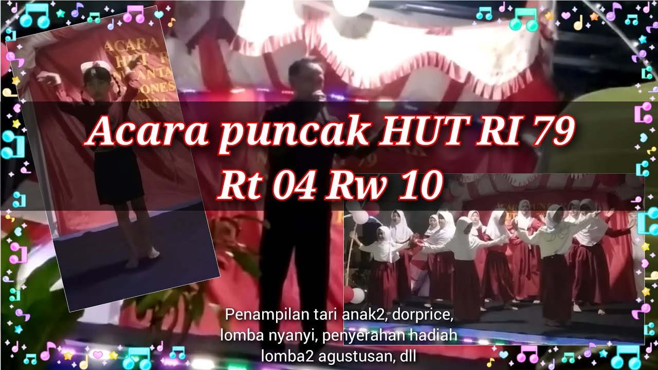 Acara puncak HUT RI 79 Rt 04 Rw 10 - YouTube