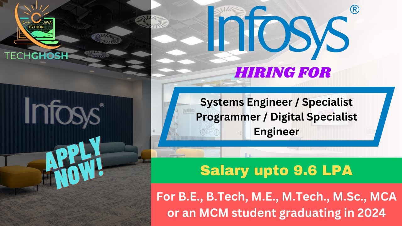 Infosys Biggest Hiring Announced System Engineer Dse And Sp Role Infytq Youtube