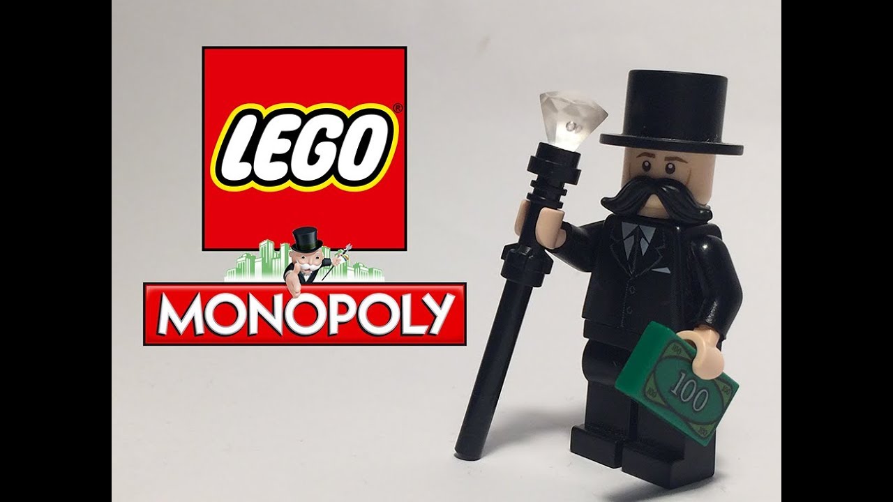 LEGO Mr Monopoly Custom Minifigure! (Official Pieces) - YouTube