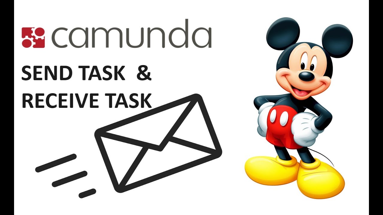 CAMUNDA 7 RECEIVE TASK AND SEND TASK DEMO - YouTube