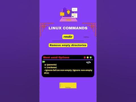 Linux Commands tutorial || rmdir #linuxcommand #shorts #trending - YouTube