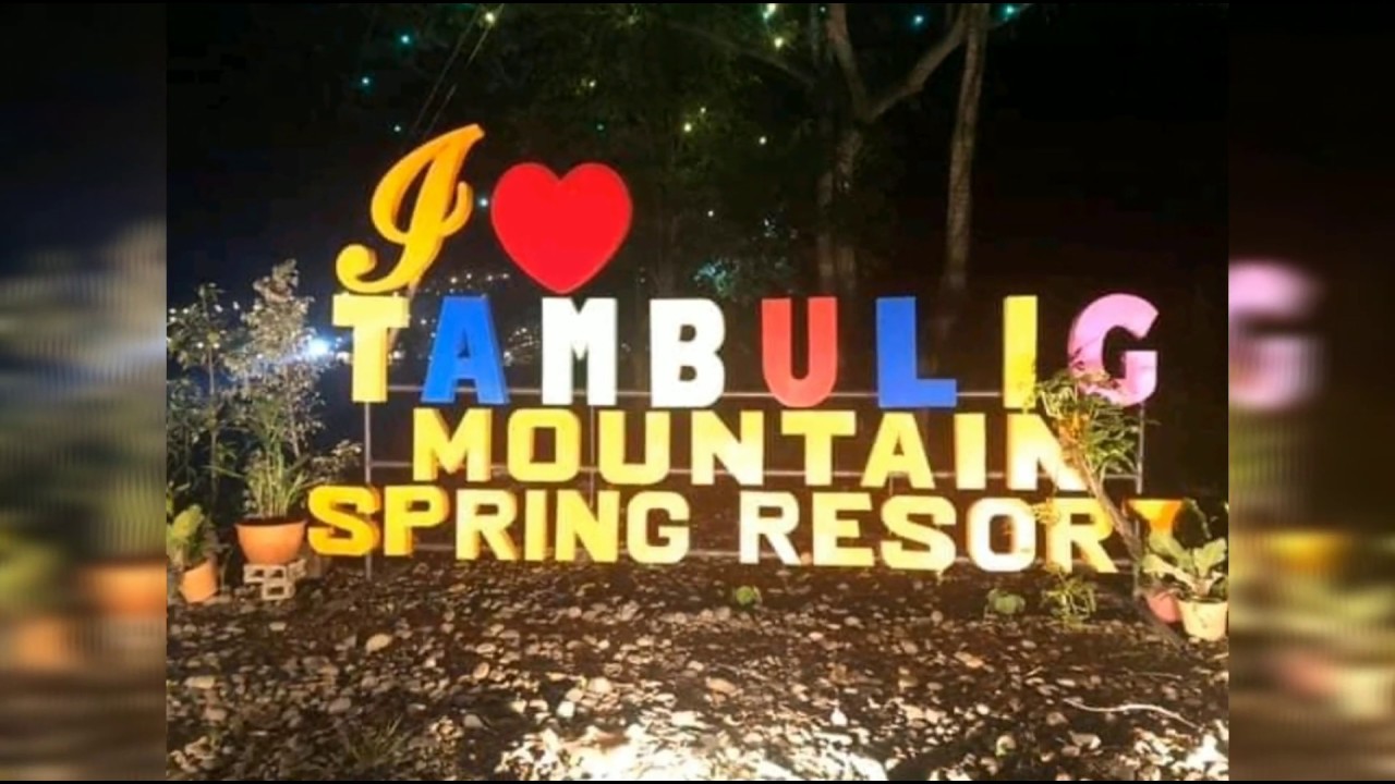 #Beautiful: Tambulig mountain spring resort - YouTube