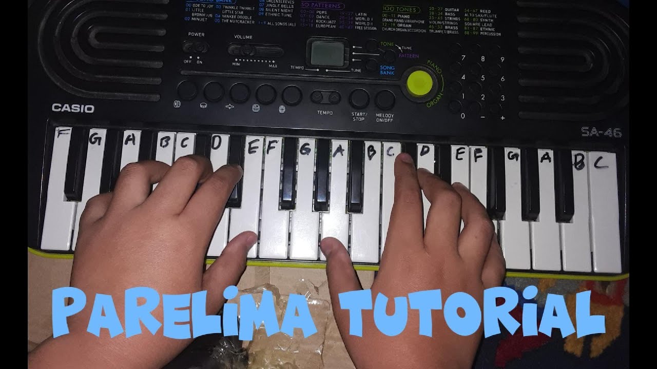 Parelima piano tutorial - YouTube
