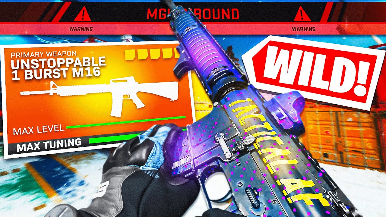 GOD 1 BURST M16 BUILD had EVERYONE think I HACK 💀 BEST M16 CLASS SETUP ...