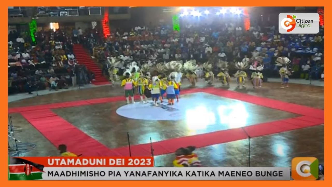 Kochia dancers entertain guests during utamaduni day celebrations at ...