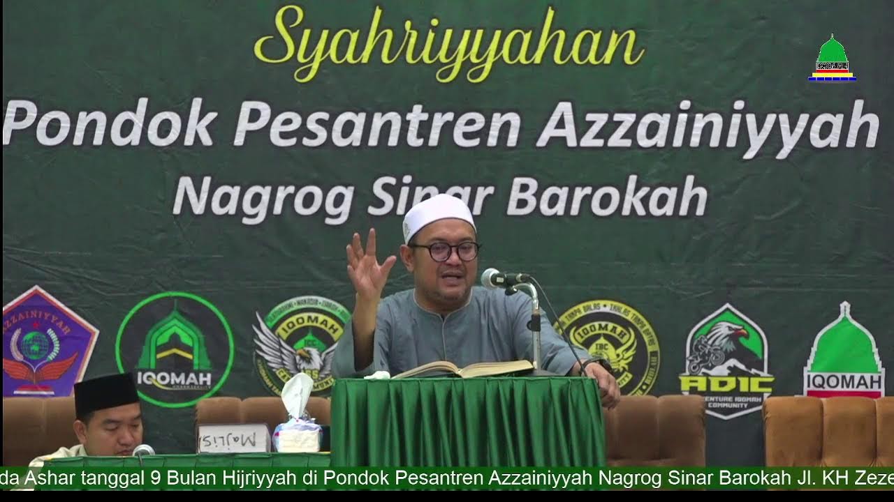 Live - Majelis Tabarruk Kitab Tafsir Al-Jailani oleh Dr. KH. Aang ...