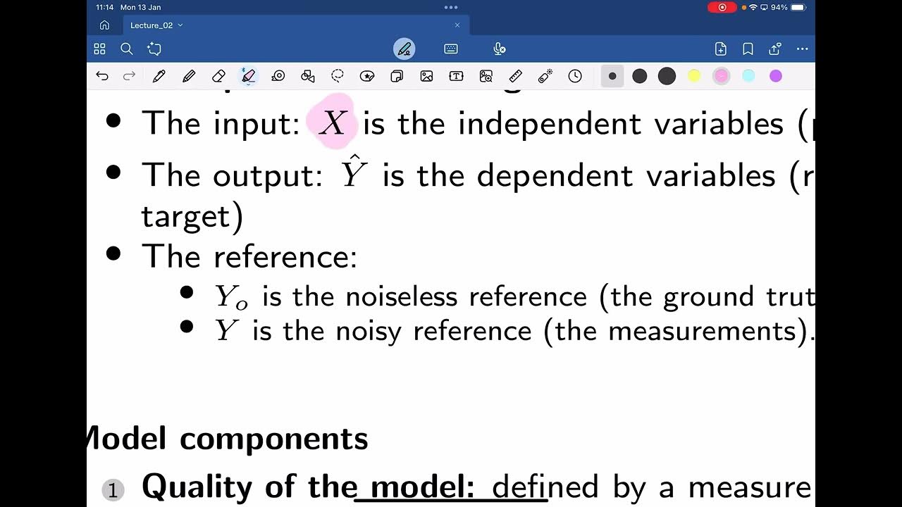 Statistical Learning-2102575-Lecture-2-1 Model selection - YouTube
