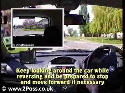 Video Driving Lesson 10 Reverse Round a Left Corner - YouTube