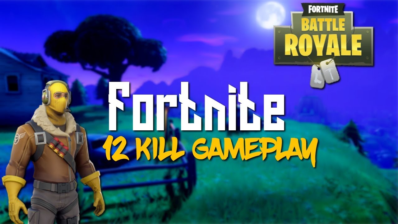 Fortnite Battle Royal (12 Kill Gameplay) - YouTube