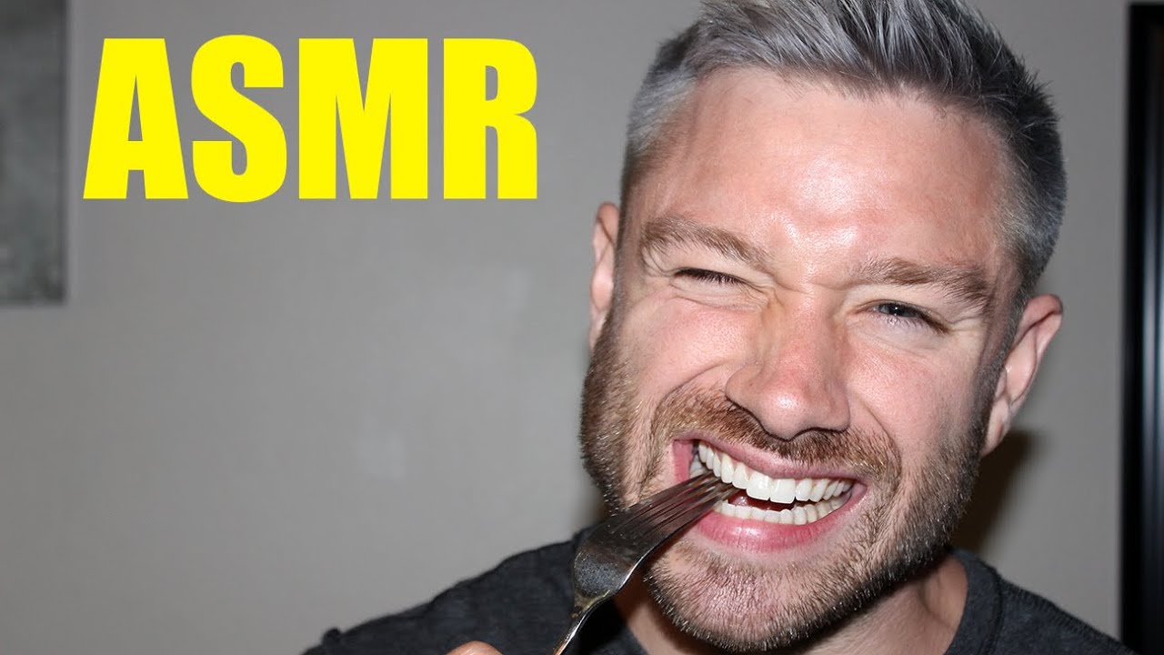 ASMR MALE - EATING GREEN EGGS N HAM - CHEWING SOUNDS - YouTube