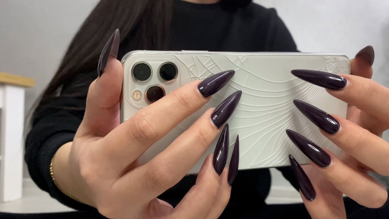 ASMR - iPhone camera tapping & scratching ! - YouTube