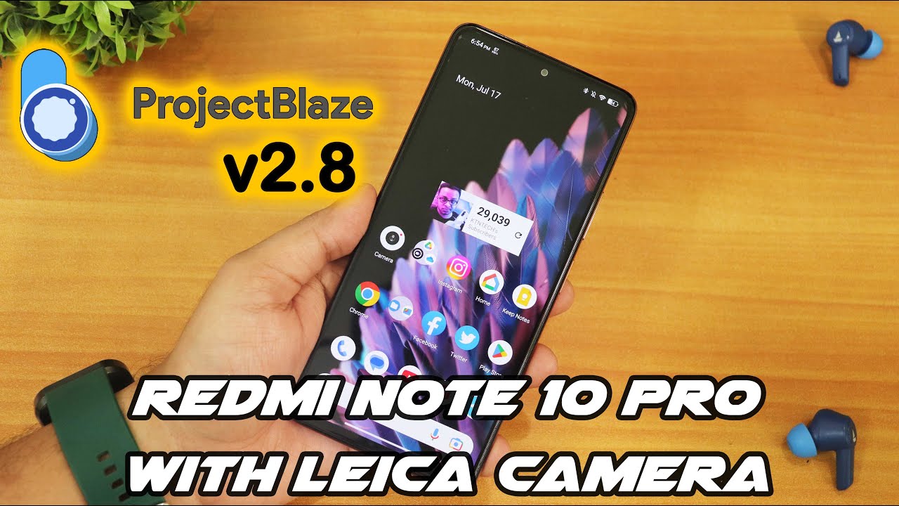 Project Blaze v2.8 On Redmi Note 10 Pro! [14/07/2023 Build] - YouTube