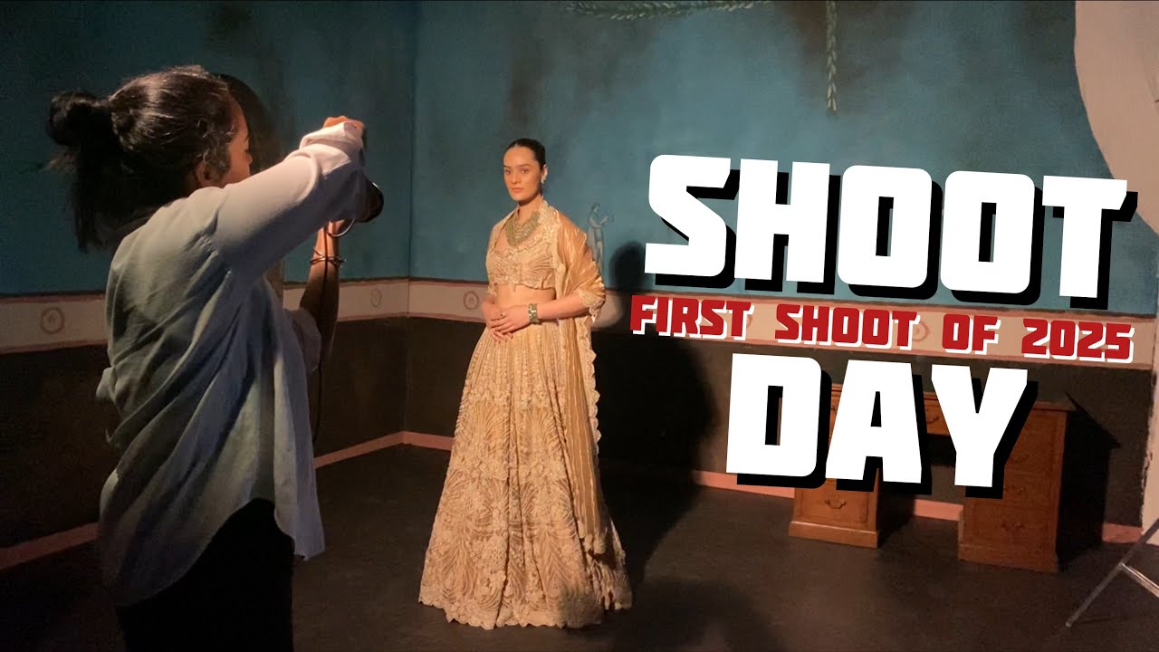 SHOOT DAY first shoot of 2025 🎥 #shoot #modelling #shootday # ...