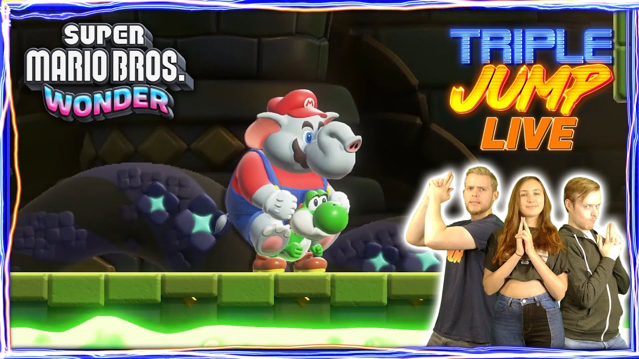 SUPER DUPER MARIO BUDS - Super Mario Bros. Wonder [Part 3] | TripleJump Live! - YouTube