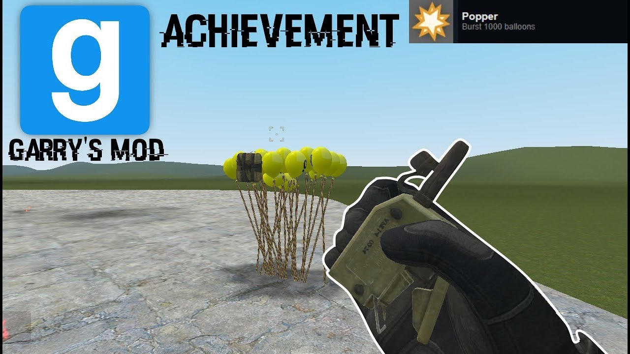 Garry's mod How to get the achievement ''Popper'' - YouTube
