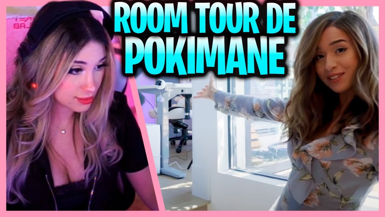 Pokimane's 2021 ROOM TOUR + Gaming Setup! | Katth reacciona a Pokimane ...