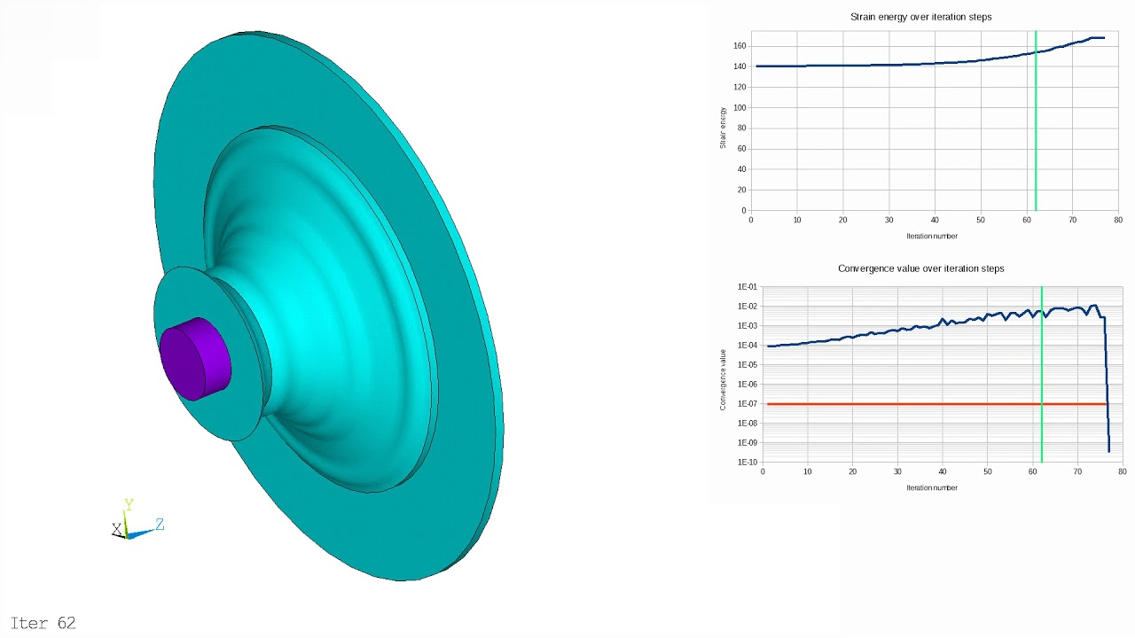 Topology optimization in Ansys Classic (lathe constraint) - YouTube