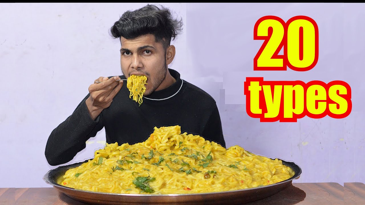 20 types of maggi eaters - YouTube