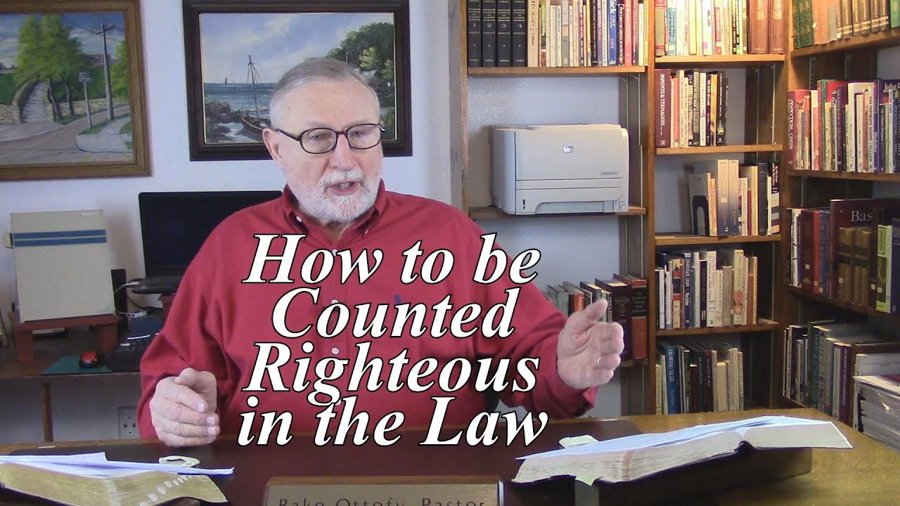 How to be Counted Righteous in the Law. Romans 2:23-26. (#14) - YouTube