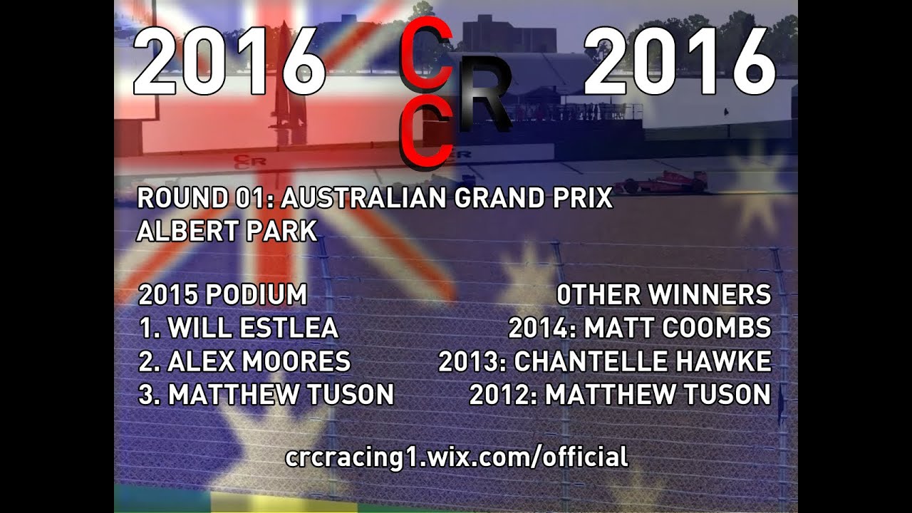 rFactor 2 F1 2016 CRC Highlights Videos: Round 01 - Australian Grand ...