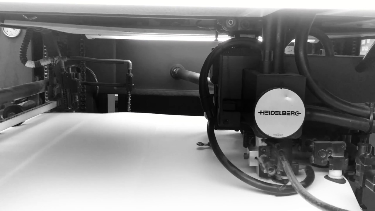 Windles Group - In line Cold Foiling Litho Printing - YouTube