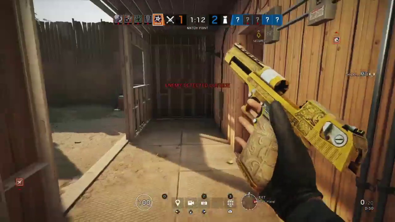 Golden Gun - Rainbow Six Siege - YouTube