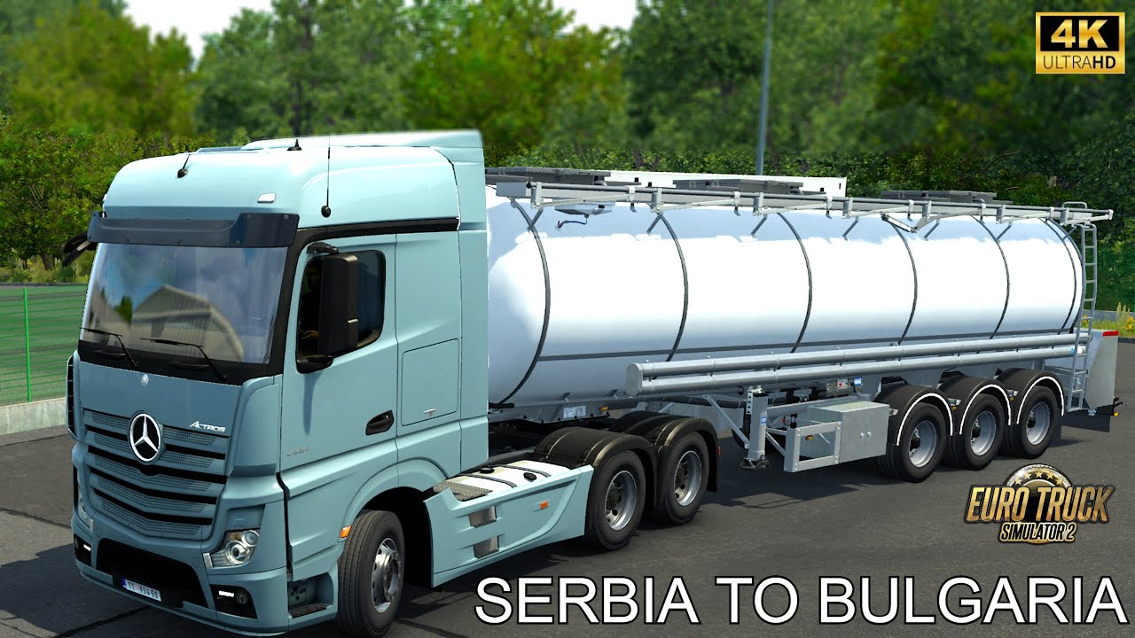 Transport BEVERAGES in EURO TRUCK SIMULATOR 2 | ETS2 WEST BALKANS | 4K ...