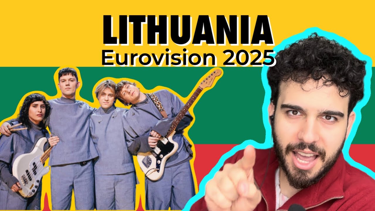Lithuania Eurovision 2025 REACTION! 🇱🇹 | Katarsis - Tavo Akys - YouTube
