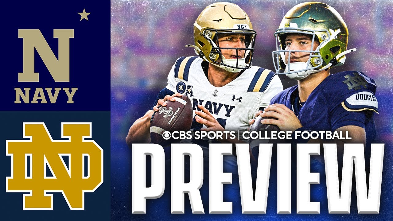 Navy vs Notre Dame | Game Preview & Prediction | CBS Sports College ...