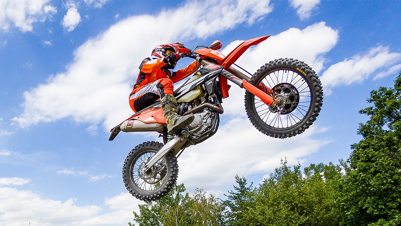 Enduro Riding on new KTM EXC 2017 - YouTube