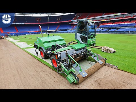 From Seed to Stadium: The INSANE Process How Soccer Grass Is Made!